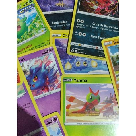 5 Cartas Pokemon Tcg Copag Shopee Brasil