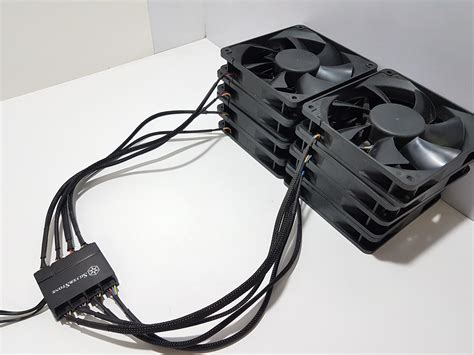 Silverstonetek 1 To 8 Pwm Fan Hub Sst Cpf04 Review