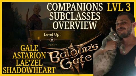 Baldur S Gate 3 Level 3 Gale Astarion Shadowheart And Lae Zel