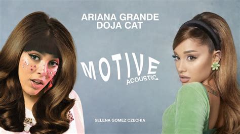 Ariana Grande Doja Cat Motive Acoustic Youtube
