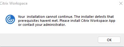 Unable To Uninstall Citrix Workspace App Receiver For Windows Updater Citrix Community
