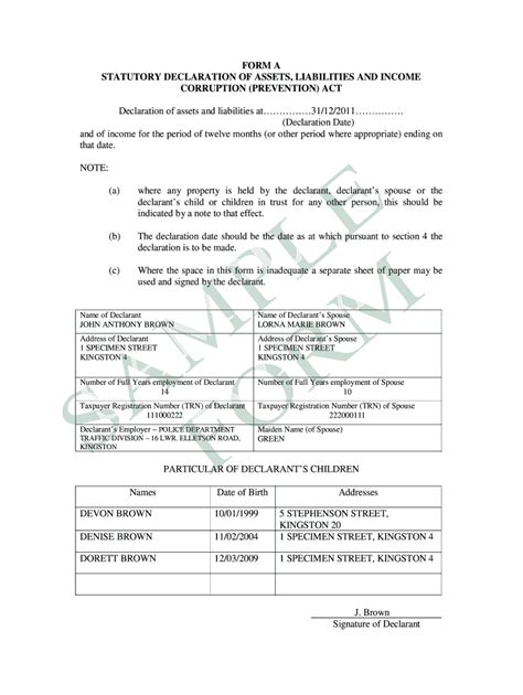 Assets Declaration Form In Word Fill Out And Sign Online Dochub