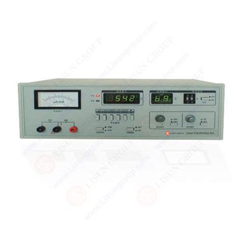 Capacitor Tester Hf2686c Lisun Instruments Limited