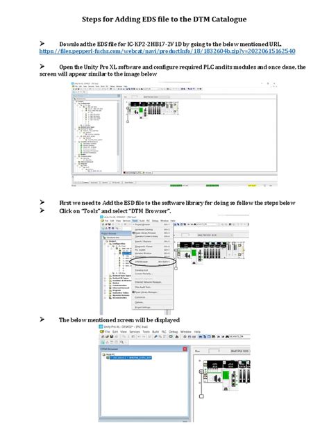 Configuring An Ethernetip Rfid Controller In Unity Pro Xl Through Dtm