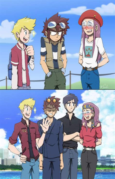 Flirting Through Time By Digiphantom1994 On Deviantart