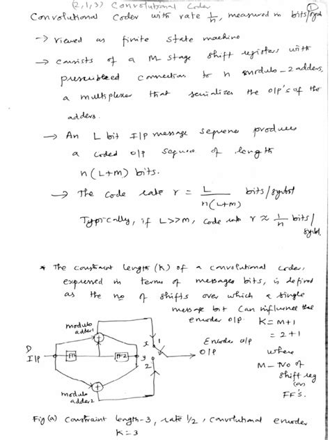 36 Convolutional Coder State Diagram And Code Tree 12042024 Pdf