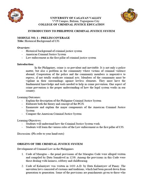 Clj 101 Module Pdf Plea Prosecutor