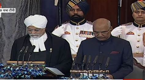 Honoured To Be Sworn In As 14th President Of India Ram Nath Kovind