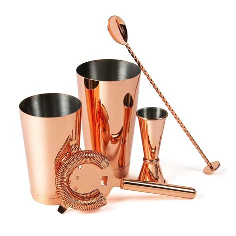 Urban Bar Copper Cocktail Set 5 Pcs
