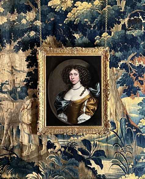 David Scougall C1610 C1680 Portrait Dellen Napier Xviie Siècle