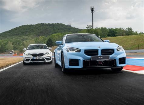 Bmw M2 G87 Shares The Track With The M2 F87 In New Vs Old Photoshoot