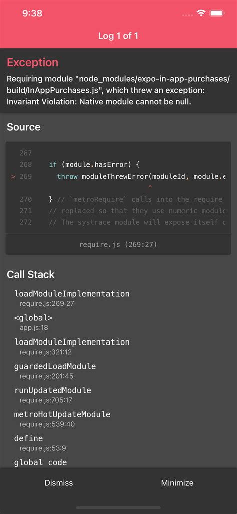 Native Module Cannot Be Null · Issue 11786 · Expoexpo · Github