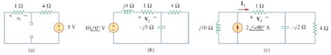 Superposition Theorem For Ac Circuits Network Theory Electric