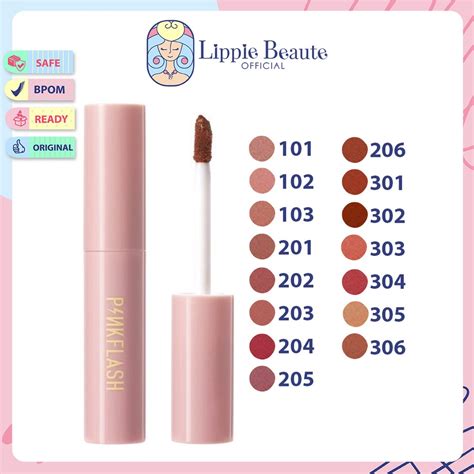 Jual Near Ed Pinkflash Lip And Cheek Duo Matte Tint Shopee Indonesia