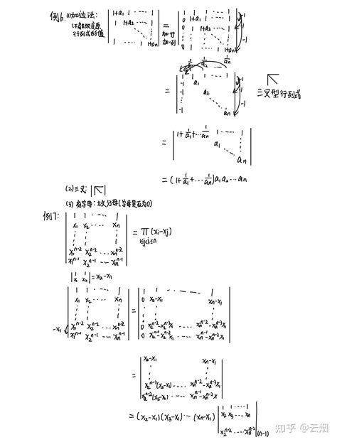 第一章 行列式 知乎