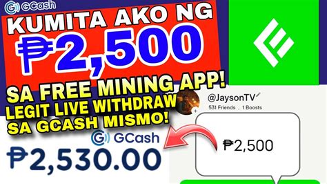 New Paying App Kumita Ako Ng ₱2500 Sa Free Mining App Legit Paying