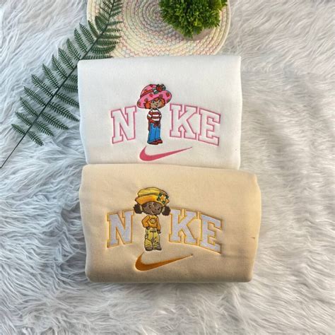 Strawberry Shortcake And Orange Blossom Couple Nike Embroidered