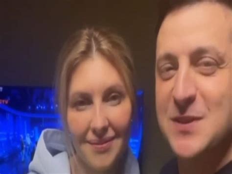 Ukrainian President Gave Love Message With Wife Amid Fear Of Russian