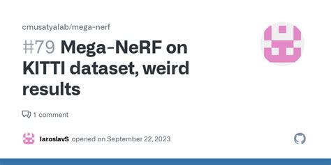Mega Nerf On Kitti Dataset Weird Results · Issue 79 · Cmusatyalab