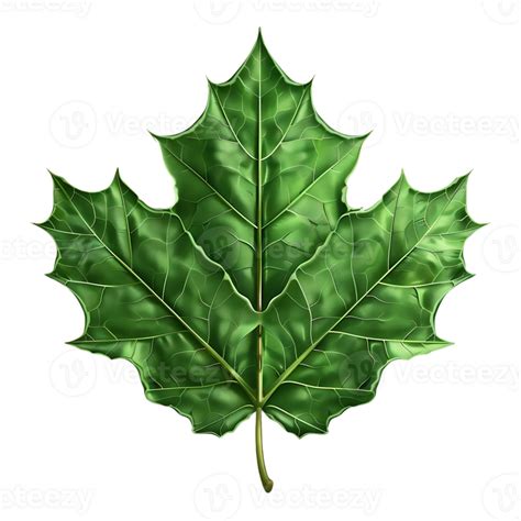 Green Maple Leaf Illustration 48946739 Png