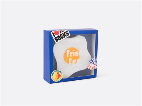 Eat My Socks Set 2 Calzini Fried Egg Modulo
