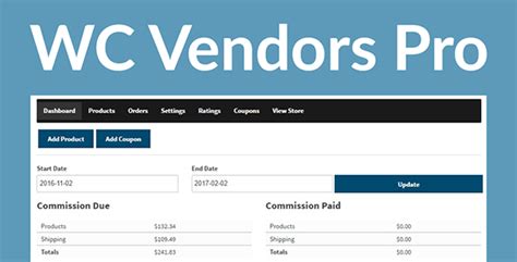 Wc Vendors Pro Woocommerce Wordpress Plugin Bliter Gpl