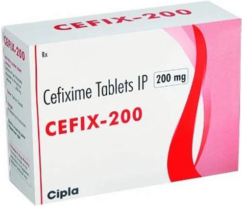 Cefixime Cefix 200mg Tablet At ₹ 150 Box Cefixime Tablet In Nagpur