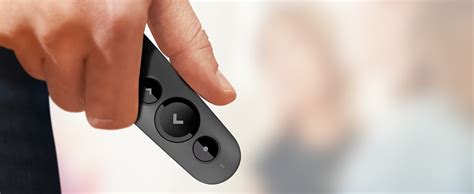 Logitech R500s Laser Presentation Remote Clicker With Dual Connectivity Bluetooth Or