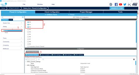 尝试使用cubemx做stm32开发之十：adc配置cubemx Adc配置 Csdn博客