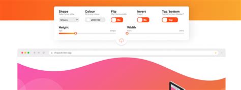 Svg Css Shape Divider Creator Jamston
