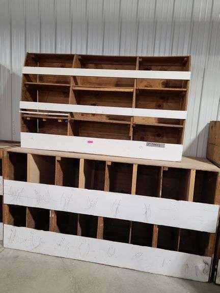 Wood Storage Cubby Ness Bros Realtors And Auctioneers