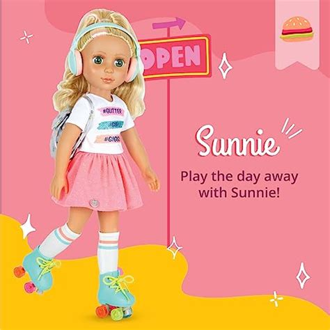 Glitter Girls Sunnie 14 Inch Poseable Fashion Doll Blonde Hair