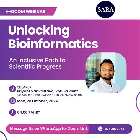 sara institute of data science on linkedin bioinformatics datascience freewebinar sarainstitute