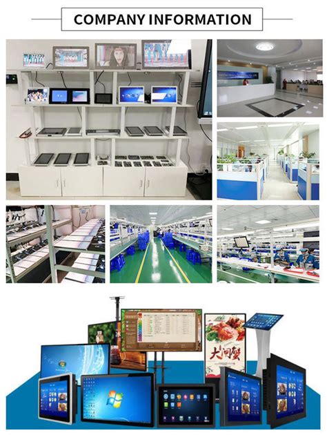 China HMI IOT Industrial Full Flat Inch LCD Touch Screen Monitor For