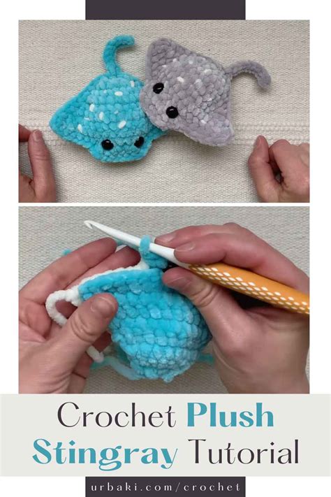 Crochet Plush Stingray Tutorial