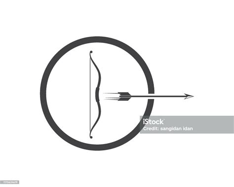 箭頭射箭圖示向量插圖徽標範本向量圖形及更多人馬座圖片 人馬座 傳統 古老的 Istock