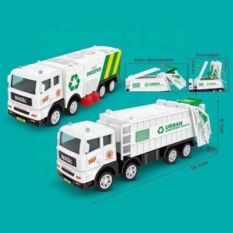 Jual New Mainan Truck Sanitation Truk Sampah Garbage Original Shopee Indonesia