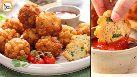 Chicken Bread Balls Iftar Recipe By Food Fusion Youtube