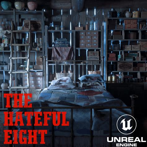 Artstation Minnies Haberdashery The Hateful 8