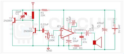 Simple Radio Receiver Circuit Diagram Designing Fm Receiver