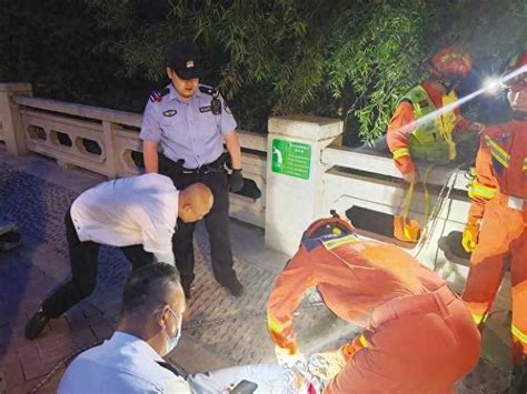 男子深夜跳河 民警成功救援 轻生 指挥室 综合