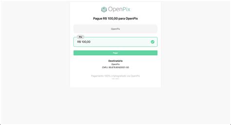 Como Criar Um Checkout Pix Via Plataforma Openpix Developers