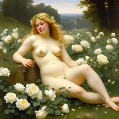 Rule 34 Ai Generated Belly Blonde Hair Blue Eyes Breasts Curly Hair