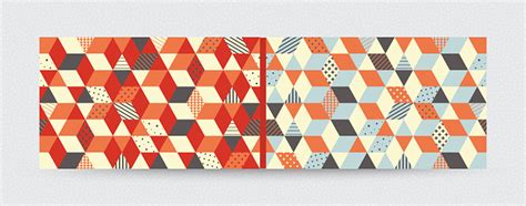 Cover Design Template 3d Blocks Structure Background Vector Illustration Stock Illustration