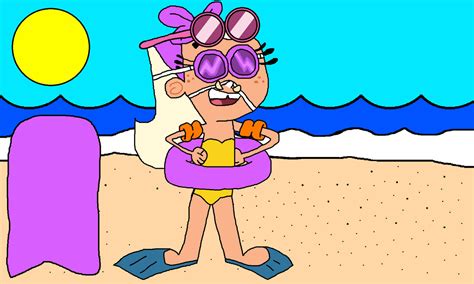 Chloe Carmichael At The Beach By Sotosbros On Deviantart