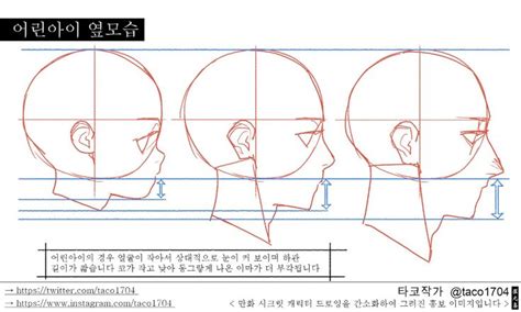 타코작가 Taco1704 On X 드로잉 강좌 그리기 튜토리얼 그림