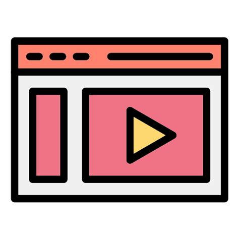 Web Browser Generic Outline Color Icon