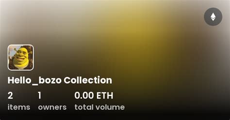Hello Bozo Collection Collection Opensea