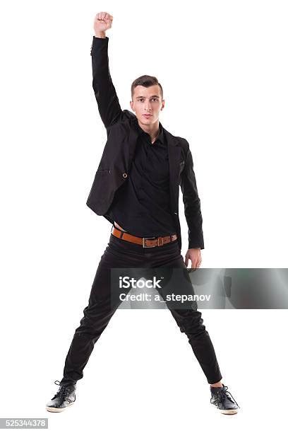 인물사진 있는 활기찬 젊은 비즈니스 성공을 격리됨에 즐기고 있는 남성 경영자에 대한 스톡 사진 및 기타 이미지 경영자 긍정적인 감정 표현 기업 재무와 산업 Istock