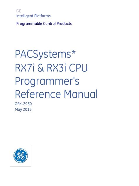 gfk2950 pacsystems rx3i rx7i cpu prog ref manual pdf subroutine